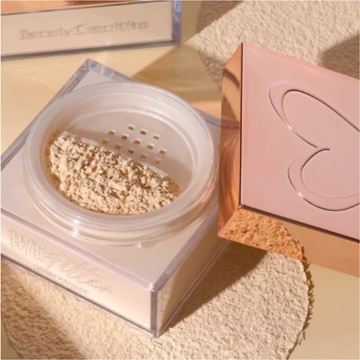 DEALPLUSDEAL Beauty Creations Loose Setting Powder Minimizes Pores and Fine Lines Matte Finish Natural Face Makeup Translucent Dream
