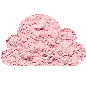 Petite 'n Pretty Cloud Fluff, Shimmer Body Puff - Body Makeup for Kids, Tweens, Teens - Lightly Scented Body Shimmer, Pink Body Glitter