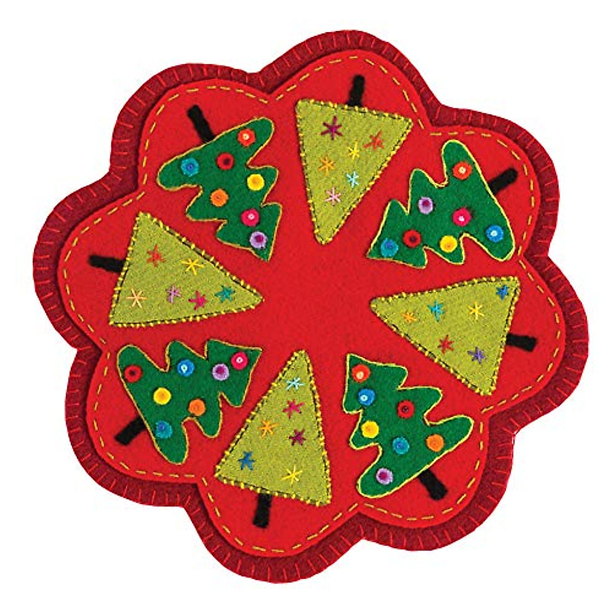 Kim Schaefer’s Calendar Candle Mats: Appliqué 12 Months of Fast, Fun & Fusible Wool Projects