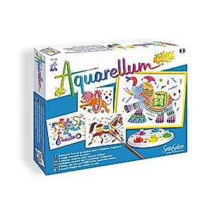 SentoSphere Aquarellum Junior - Circus - Arts and Crafts Watercolor Paint Set
