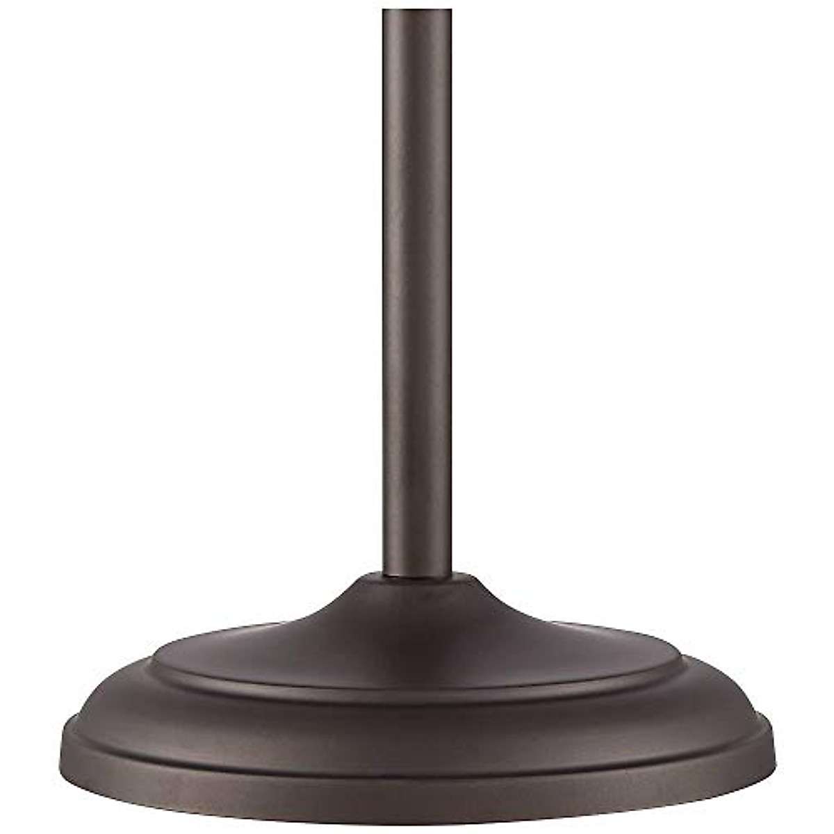 360 Lighting Riley Rustic Farmhouse Torchiere Floor Lamp Standing 72" Tall Painted Bronze Brown Metal 3-Light Clear Glass Shade for Living Room Reading Bedroom Office House Home Decor