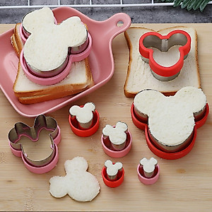 Cookie Mold for Homemade Treats - Stainless Steel Cookie Cutter molds for Kids Suitable for Cakes Sandwiches Vegetables Fruits and Cookies (Assorted Sizes)