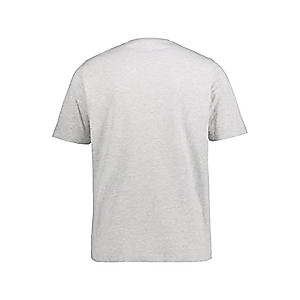 JP 1880 Menswear Big & Tall Plus Size L-8XL Chest Pocket Detail Tee Light Gray Melange Large 805955134