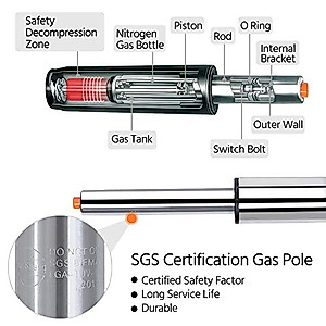 Yaheetech Bar Stools Set of 4 Adjustable PU Leather 360°Swivel Count Bar Chair with Backresr Home Kitchen Counter Stools for Kitchen Counter, Black