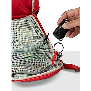 Osprey Siskin 12L Men's Biking Backpack with Hydraulics Reservoir, Black