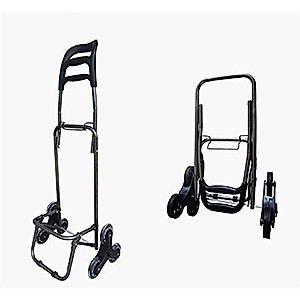 Shopping Trolley on Wheels Multi Function Shopping Cart Travel Climb Stairs Collapsible Portable Iron Art Supermarket Push Trailer Lever Cart Storage Hand Trucks,Diamond Red ,Shopping Tr