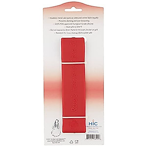 Rose Levy Beranbaum Heavenly Pink Silicone 9 Inch Cake Strip