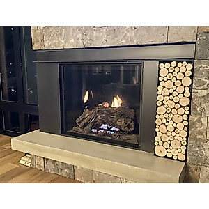 Wilson 7"-9" Decorative White Birch Fill-A-Space Logs, Natural Home Décor - 1.5"-4" Dia. (1 Sq. Ft)