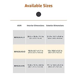 Amazon Basics Large Hard Rolling Camera Case, Solid, Black, 22"L x 14"W x 9.8"H