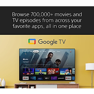 Sony 65 Inch 4K Ultra HD TV X85K Series: LED Smart Google TV with Dolby Vision HDR and Native 120HZ Refresh Rate KD65X85K- 2022 Model (Renewed)