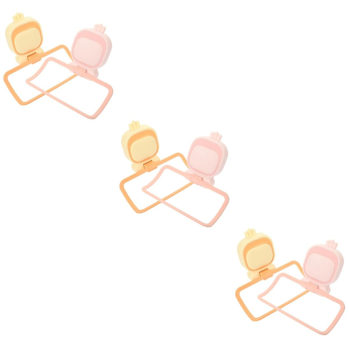 Alipis 6 Pcs Towel rack single towel bar hand towel storage towel ring holder blanket storage for living room wall mounted towel holder towel hanger for bathroom set child no trace pp