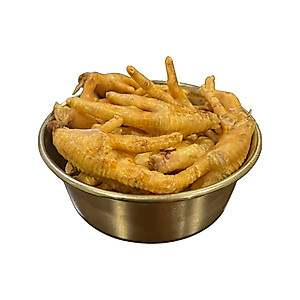 4 Leg Delights Dehydrated Chicken feet for Dogs & Pets (20 Pack) Declawed No Nails USA made. 100% All-natural single ingredient.