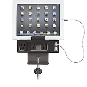 Balt Table Clamp Mount Power Outlet & USB Charger (66675)