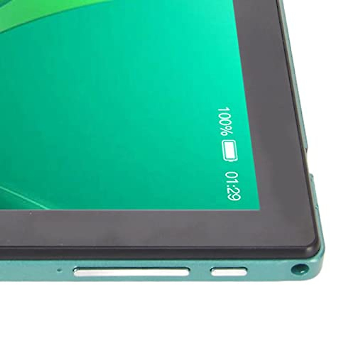 FECAMOS Tablet PC, 10. 1 Inch Tablet 4G Calling 100-240V 8GB RAM 256GB ROM Green for Study (US Plug)