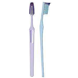 REACH Crystal Clean Firm Adult Toothbrush, 1 ea - Colors May Vary (Pack of 6)