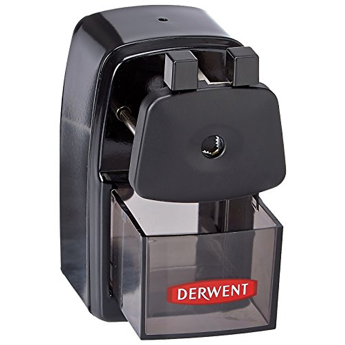 Derwent Super Point Manual Helical Pencil Sharpener (2302001) , Black , 1 Count (Pack of 1)