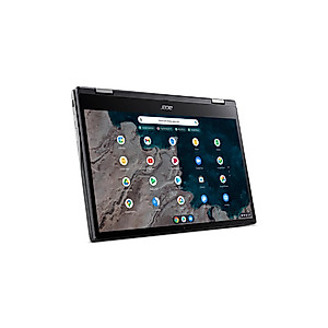 acer Chromebook Spin 513 2-in-1 Laptop (13.3" FHD Touchscreen, 8-Core Qualcomm CPU, 4GB RAM, 64GB eMMC), Home & Student, Webcam, Backlit KB, Long Battery Life, IST Stylus, Chrome OS, Steel Gray