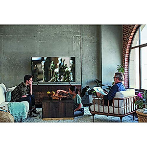 SAMSUNG UN55RU7100FXZA Flat 55-Inch 4K UHD 7 Series Ultra HD Smart TV with HDR and Alexa Compatibility (2019 Model)