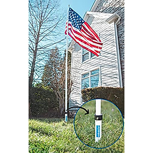 Laidback High Wind Beach Umbrella Anchor, Fishing Rod Holders, Flag Pole Holder, Sun Umbrella Holder, Ground Anchor, Umbrella Stands & Sand Spikes for Surf Fishing - Beach Gadgets and Beach Gifts