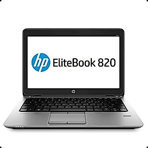 HP EliteBook 820 G1 12.5in Laptop, Intel Core i5-4300U 1.9GHz, 8GB Ram, 500GB Hard Drive, Windows 10 Pro 64bit (Renewed)