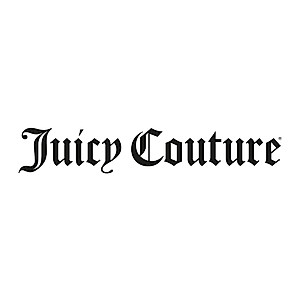 Juicy Couture Women's Cosmetics Bag - Hanging Travel Makeup and Toiletries Kit - Makeup Accessories Organizer Case with Hook, Size One Size, Silver