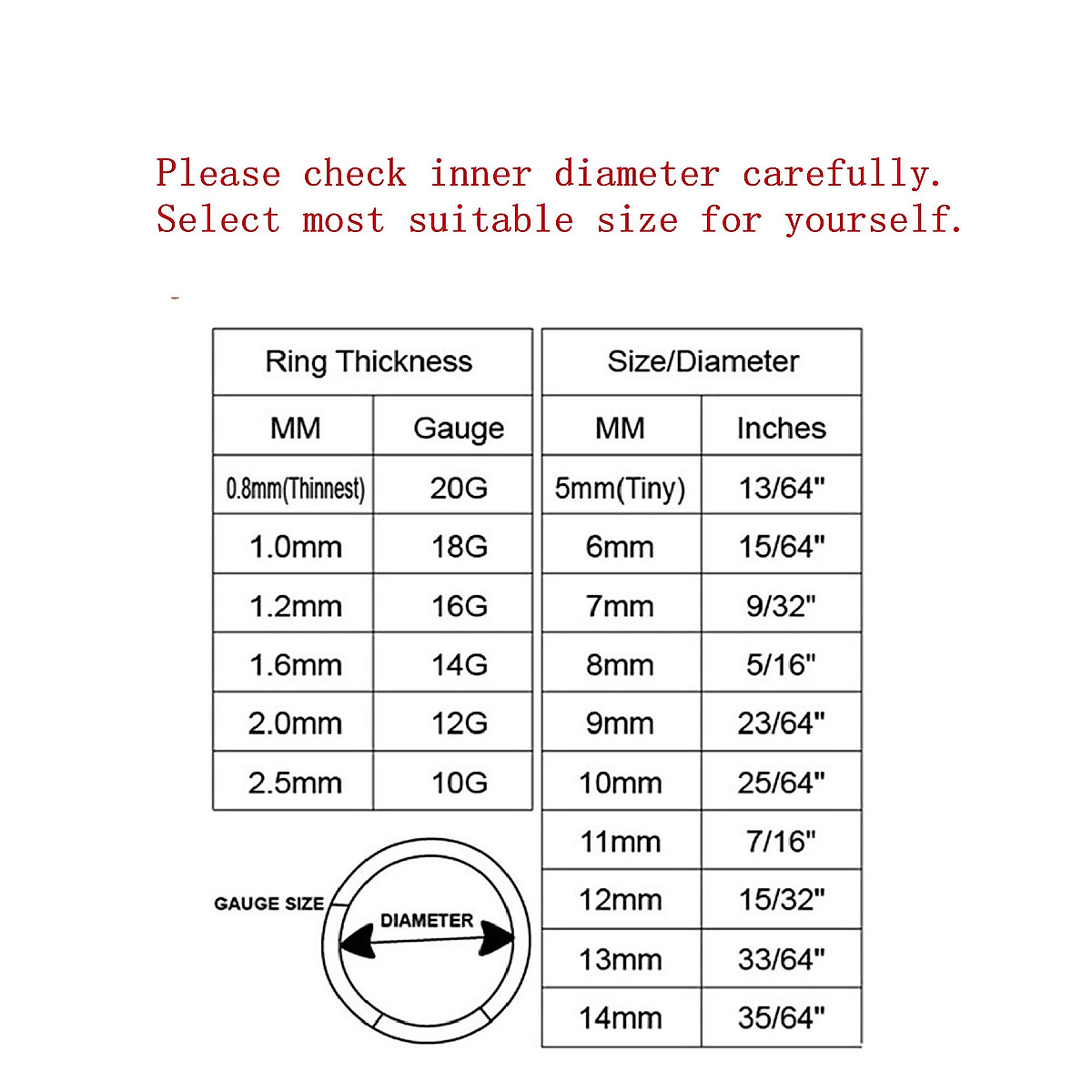 LOVEBODYJEWELRY 316L Surgical Steel Seamless Nose Ring Cartilage Hoop Silver/Gold/Rose Gold/Black 16G 18G 20G 6mm-12mm CZ Paved Helix Rook Tragus Lobe Body Pierecing Jewelry Segment Clicker Lip Rings