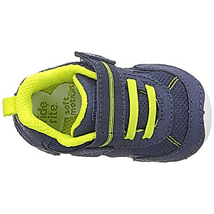 Stride Rite Soft Motion Jamie Running Shoe, Navy, 3 M US Infant