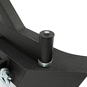 HECASA Rear Bumper Compatible with 2007-2018 Jeep Wrangler JK w/Lockable Tire Carrier w/2" Receiver w/18W High Powered LED Floodlights Steel Textured Black 2 Packages