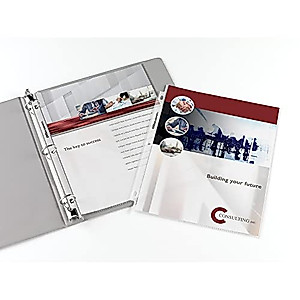 Office Depot Top-Loading Sheet Protectors, Standard Weight, Clear, Box Of 100, OD03035