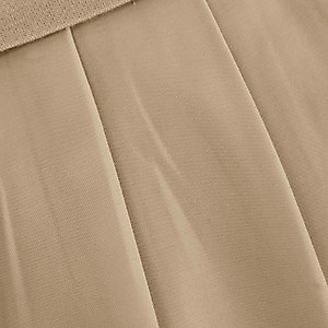 MFNDVD Orders Placed by me Women's Plus Size Sweatshirt Dress Crewneck Long Sleeve Pullover Patchwork Dress Short Fall Clothes Trendy 2025 Beige Dress for Women X-Large