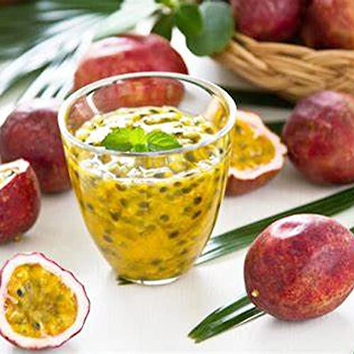 QAUZUY GARDEN 30 Seeds Passion Fruit Seeds Passiflora Passionflower Vine Maypop Granadilla Edulis Seeds- Organic Non-GMO Seeds- Fast-Growing &Low-Maintenance