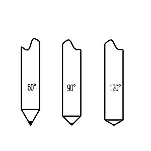 RDZ Diamond Engraver Replacement TIP for CNC Machine, Spring Loaded Drag Engraving Tool with 90 Degree TIP
