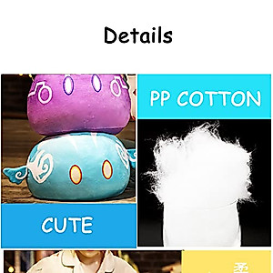 Plush Pillow Slime Anemo Element Anime Plushie 14" Cosplay Props Collection Soft Stuffed Doll Gift for Fans
