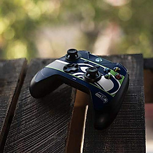 Skinit Decal Gaming Skin Compatible with Xbox One Elite Controller - Officially Licensed NFL Seattle Seahawks Zone Block Design