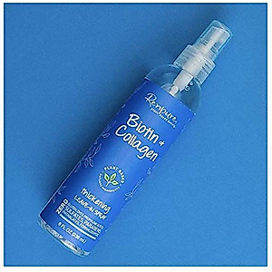 RENPURE, PlantBased Beauty Biotin Collagen Thickening Leavein Conditioner Fluid Ounce, Clear, 8 Fl Oz