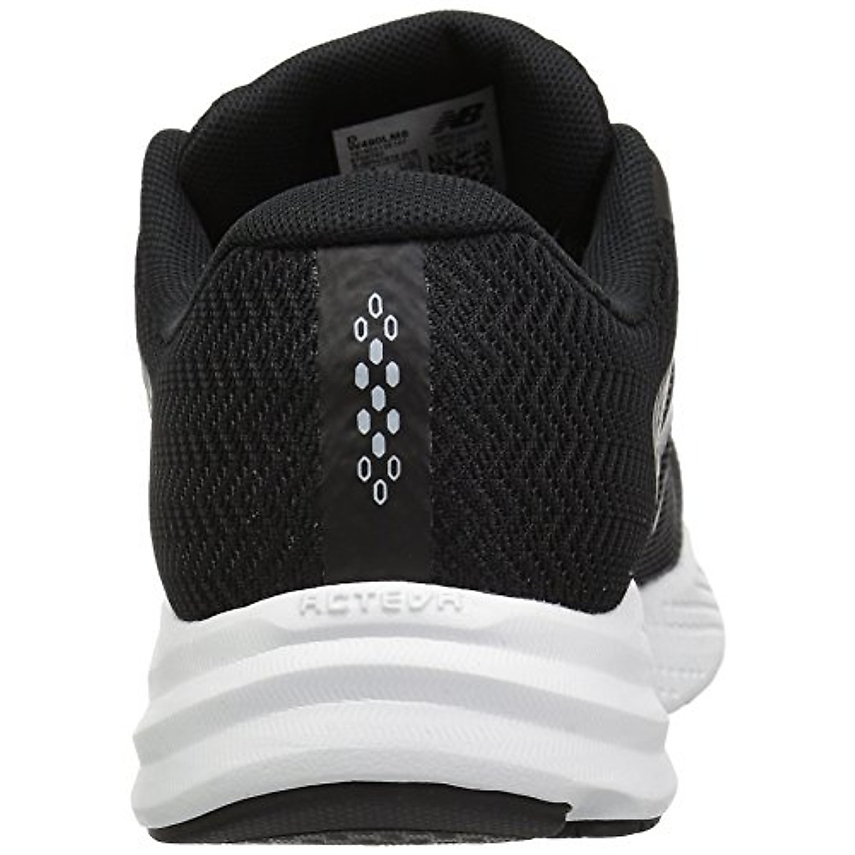 New Balance Women's 490 V6 Running Shoe, Black/Grey, 9 D US