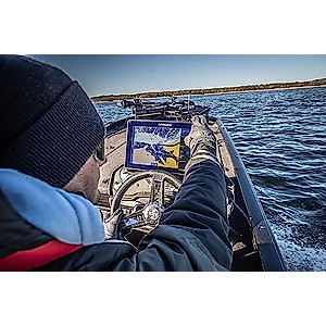 Lowrance HDS PRO 9 Inch Fish Finder/Chart Plotter with ActiveImaging 3-in-1 Transducer with Smartphone Integration, Black (Renewed)