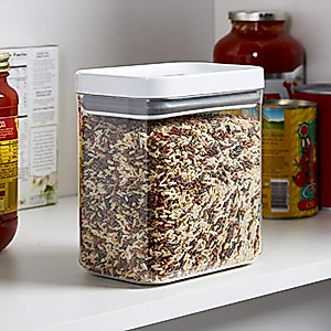 Copco Food and Organization Storage Container with Airtight Lid, 1.8-Quart, Clear