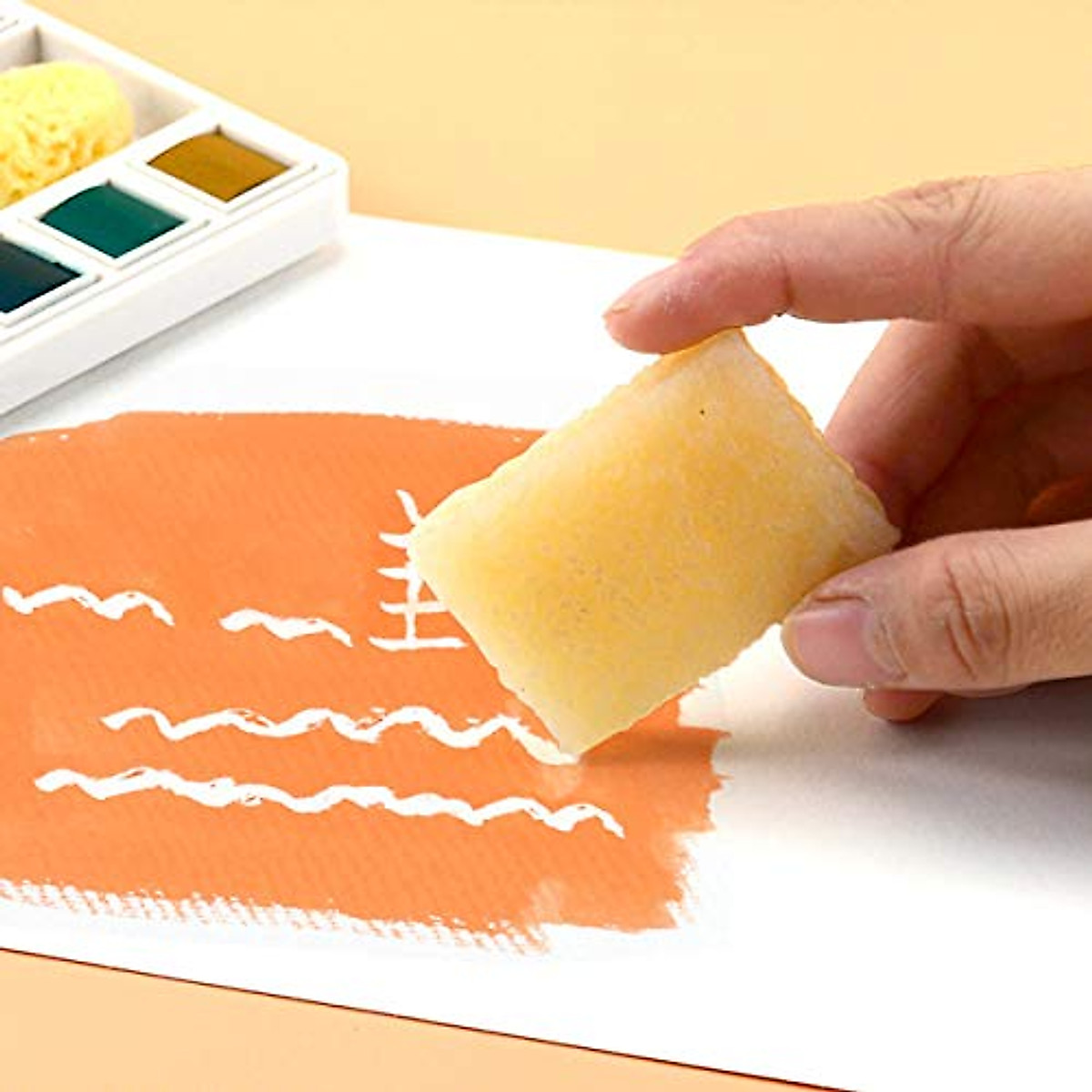 6pcs Glue and Residue Eraser Rubber Cement Cleaner for Removing Adhesive and Residues from Paper Plastic and More