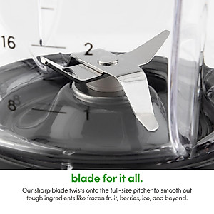 magic bullet Blender, 48oz Pitcher, Simple Speed Dial - MBF50100