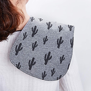 MiiYoung 5-Pack Baby Burp Cloths for Boys, Triple Layer, Organic Cotton, Soft and Absorbent Towel, Burping Rags for Newborns Set