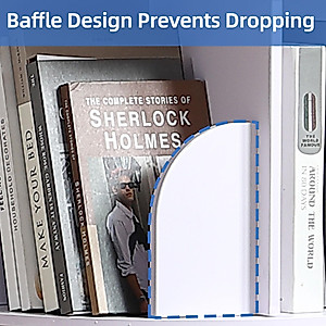 Rotating Bookshelf Tower, 360 Display Spinning Bookshelf, PVC Narrow Book Shelf Organizer, Corner Floor Standing Bookcase for Bedroom, Living Room, Study Room, Small Space (5 Tier)