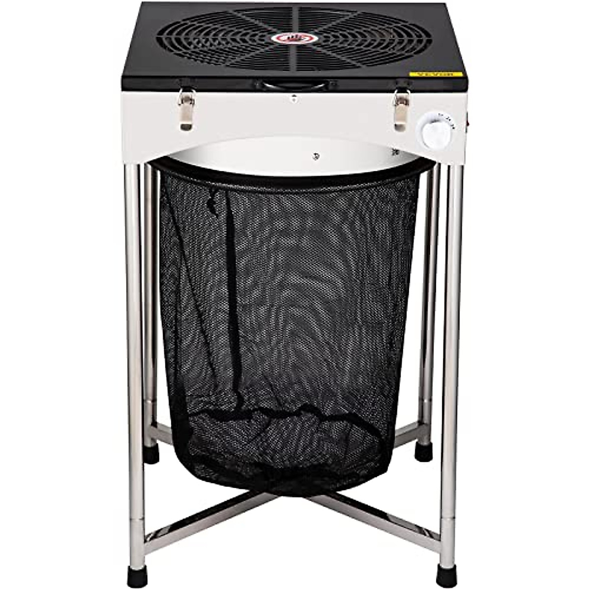 VEVOR Bud Leaf Trimmer, 18 inch Adjustable 3 Speed 110V, Electric Hydroponic Dry or Wet Plant Trimming Machine with Sharp Stainless Steel Blades, Twisted Spin Cut for Flowers, Leaves, Herbs