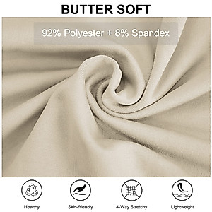 DIBAOLONG Womens Yoga Joggers Loose Workout Sweat Pants Comfy Lounge Pants with Pockets Apricot XL