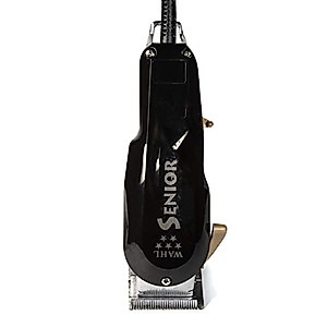 Wahl Professional 5 Star Series Senior Clipper #8545 - Great for Professional Stylists and Barbers - V9000 Electromagnetic Motor - Aluminum Housing