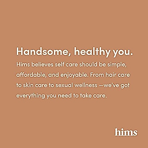 hims thick fix system - Total Hair Package to Supports Hair Growth - Shampoo + Gummy Vitamins + Minoxidil 5%