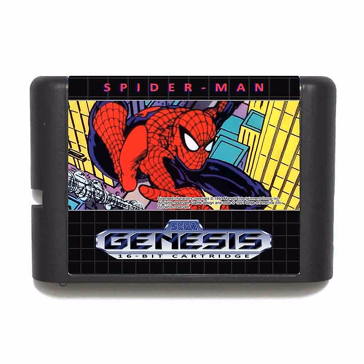 Spire Spider Man 16 bit MD Game Card For Sega Mega Drive For Genesis (NTSC-J)