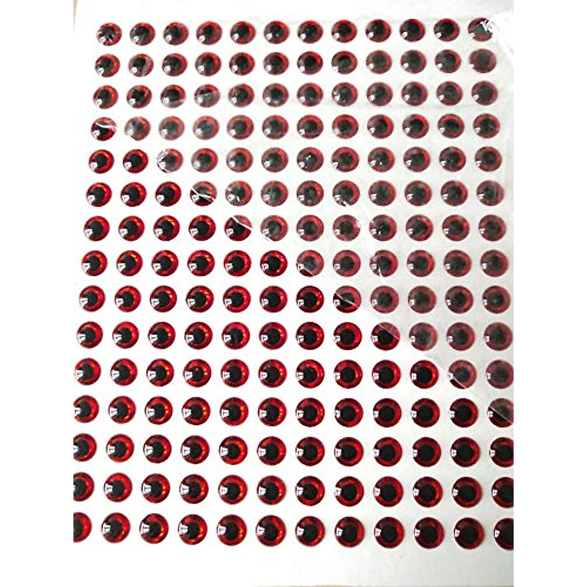 90pcs 14mm Red 3D Holographic Fishing Lure Eyes 3D Lure Eye 3D Soft Eye 3D Holographic Lure Eye Fly Tying, Jigs, Crafts