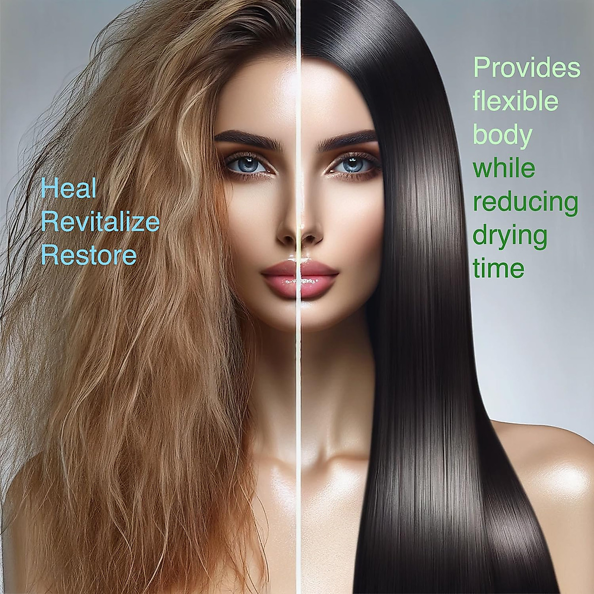 MYSTÉRE BEAUTÉ Rosemary Hair Oil for Hair Growth - Ideal for Dry Damaged Hair & Scalp with Mint, Biotin & Essential Oils - Formulated for Scalp Soothing & Hair Strengthening - 4 fl oz