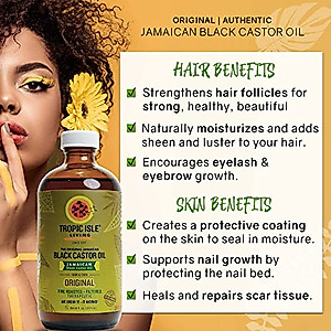 Tropic Isle Living Jamaican Black Castor Oil (1, 4 oz)